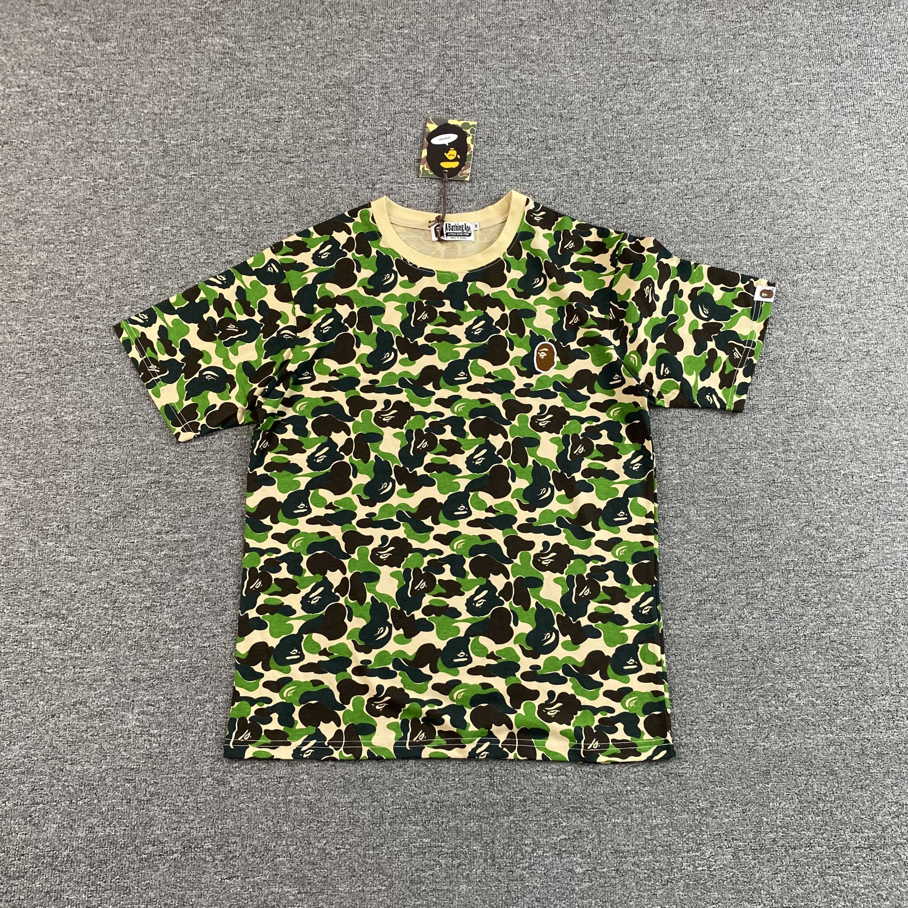 Remera Bape 1st Camo One Point Verde - Drip Store Argentina