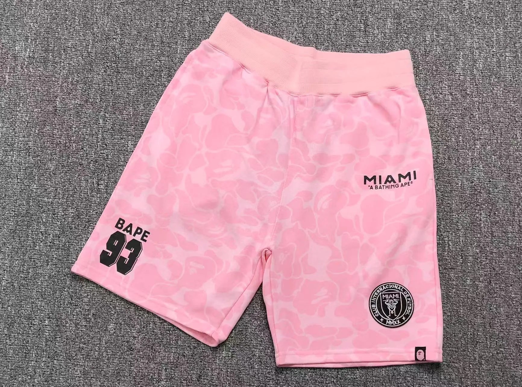Short Bape X Inter Miami Cf Camo Rosa - Drip Store Argentina