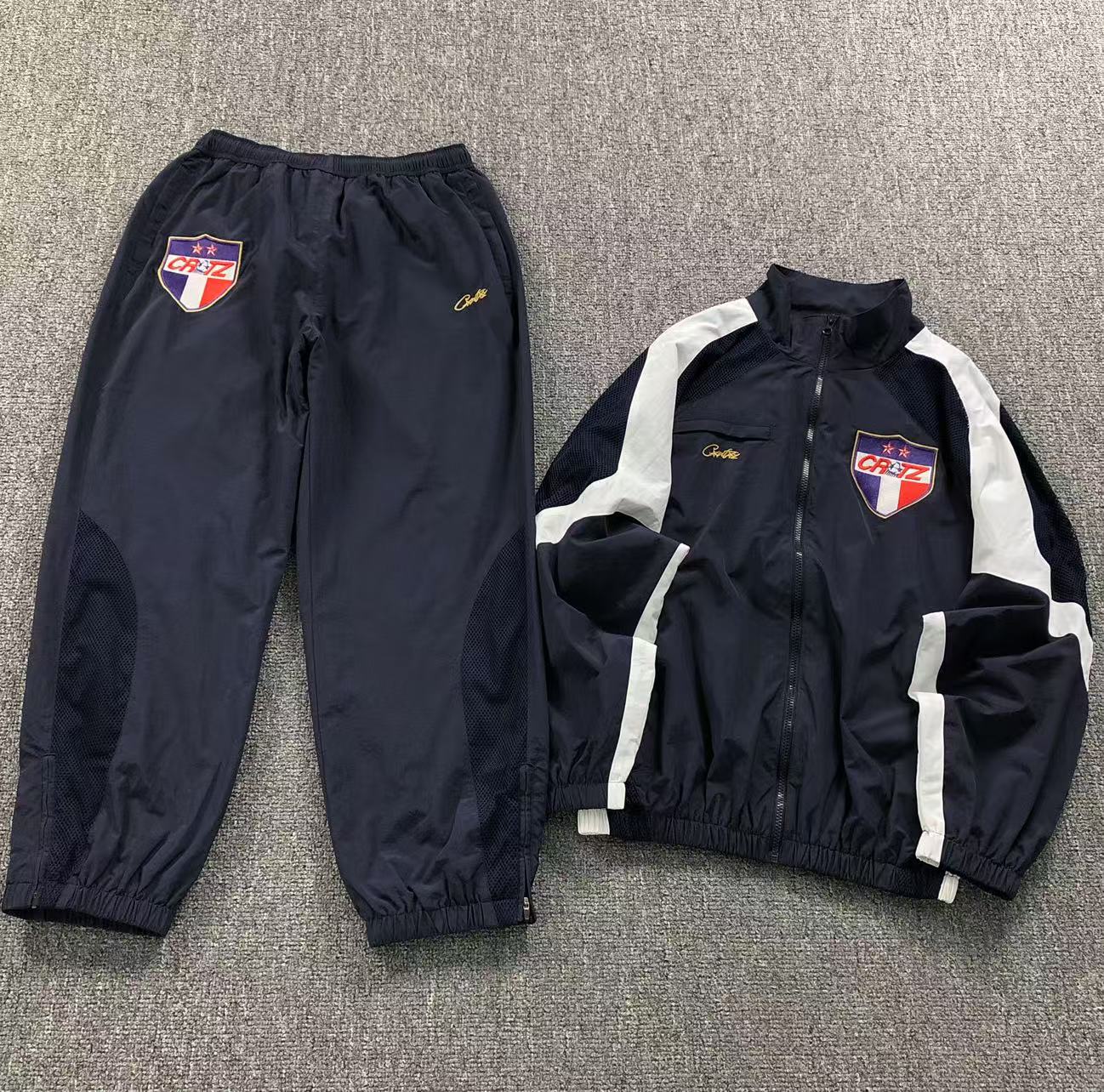Conjunto Corteiz Francais Shuku Navy - Drip Store Argentina
