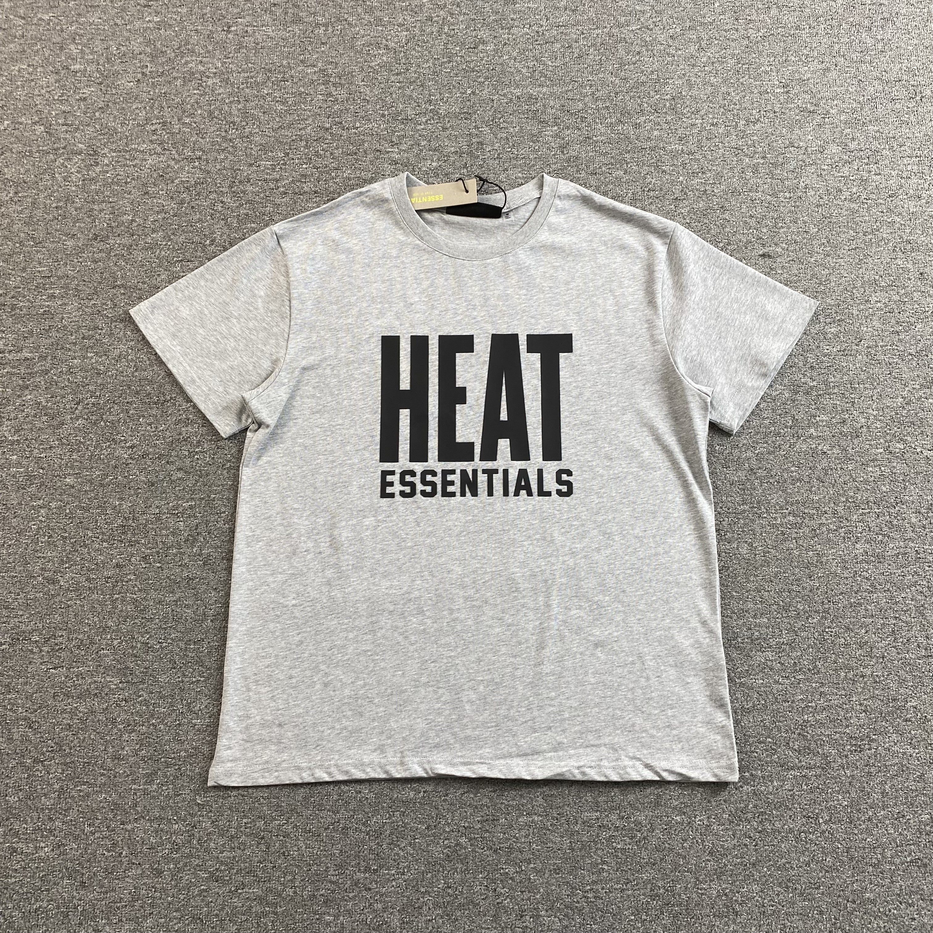 Remera Fear of God Essentials Heat Gris - Drip Store Argentina