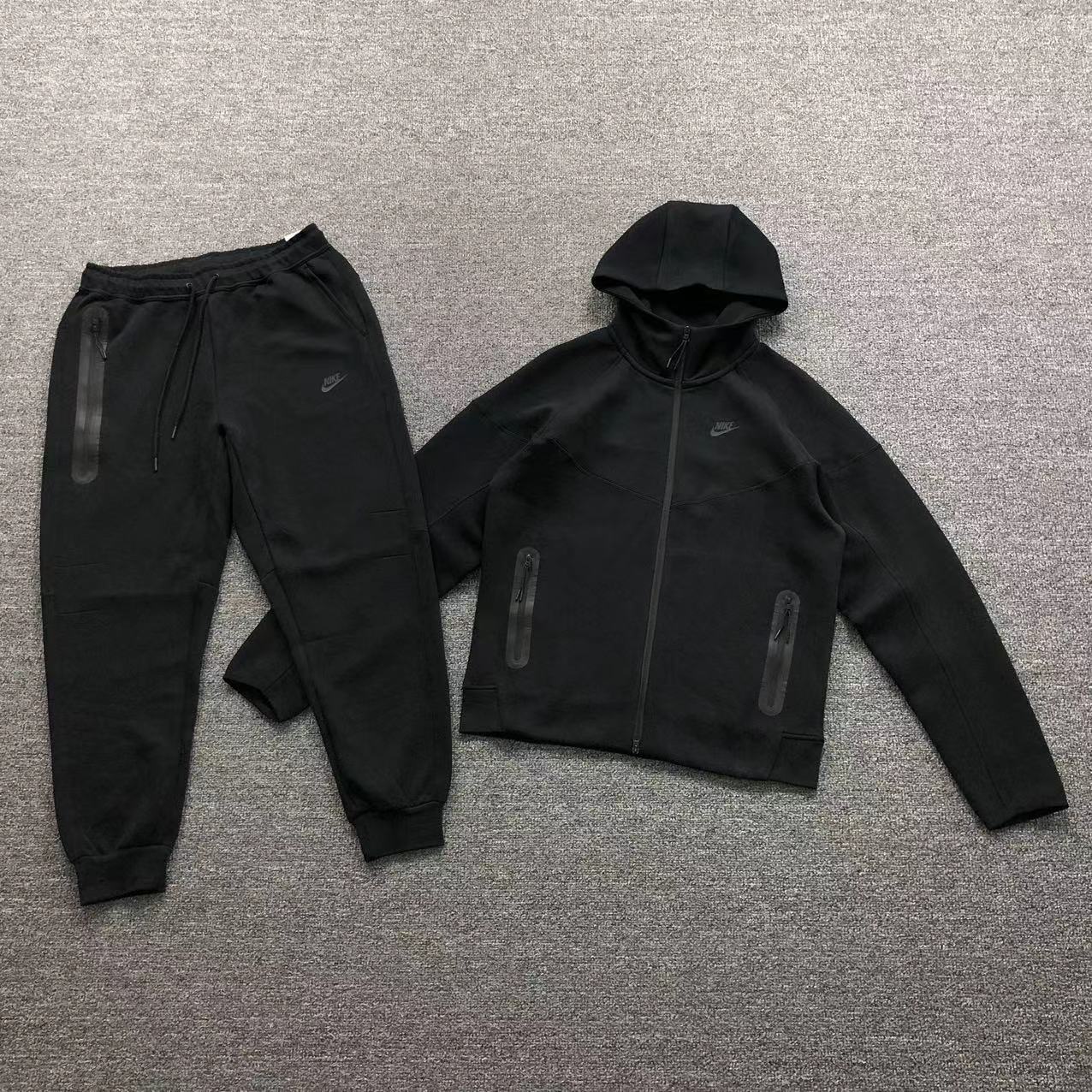 Conjunto Nike Tech Fleece Negro - Drip Store Argentina
