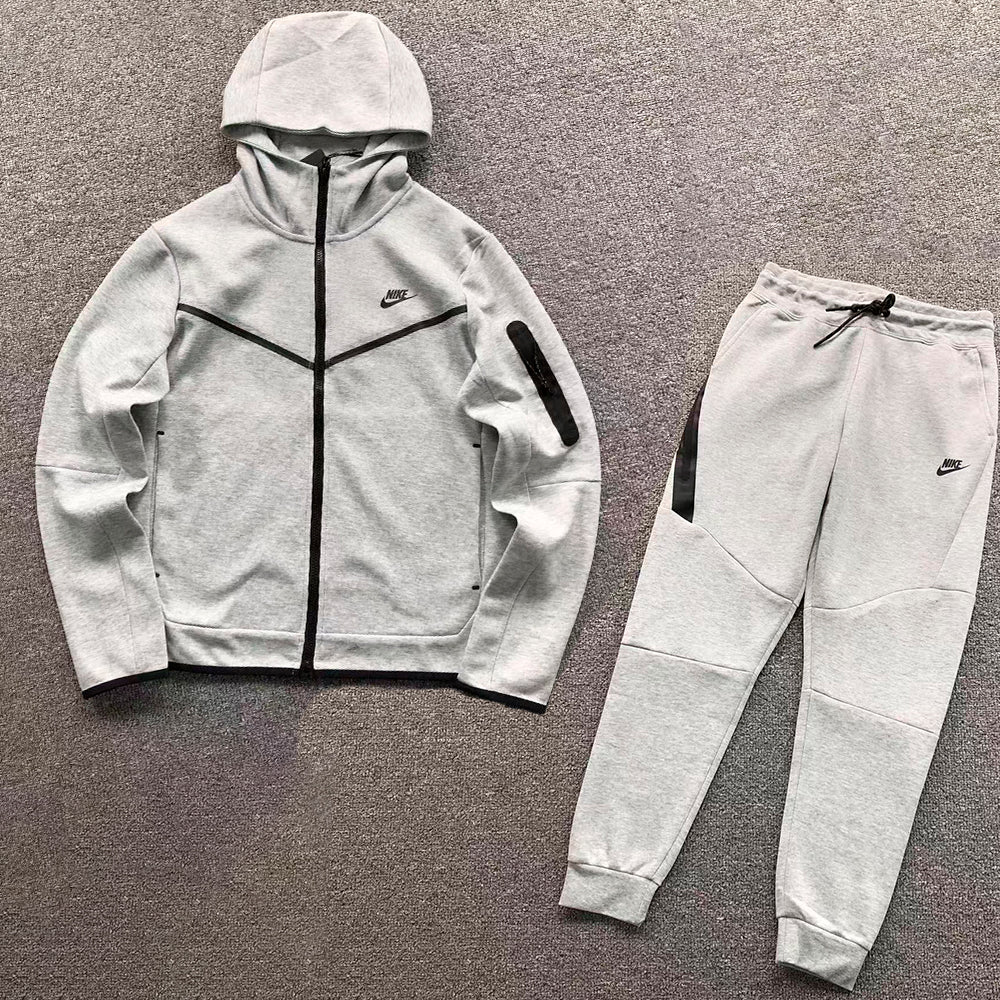 Conjunto Nike Tech Fleece Gris - Drip Store Argentina