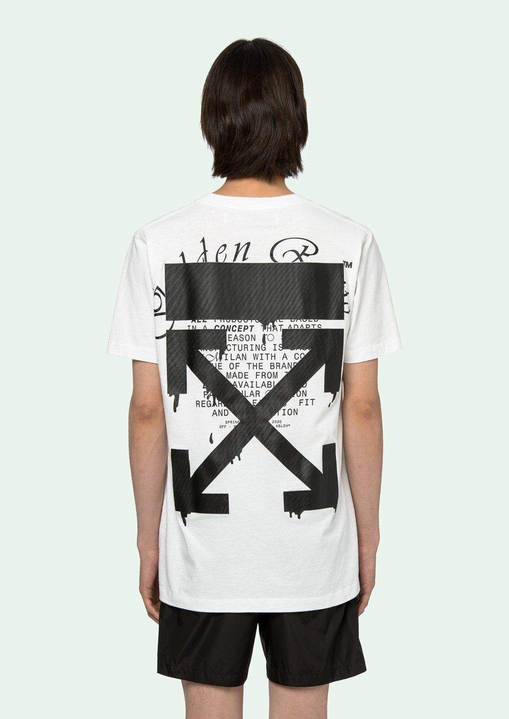 OFF WHITE DRIPPING ARROWS S/S OVER T-SHIRT - Drip Store – Drip Store ...